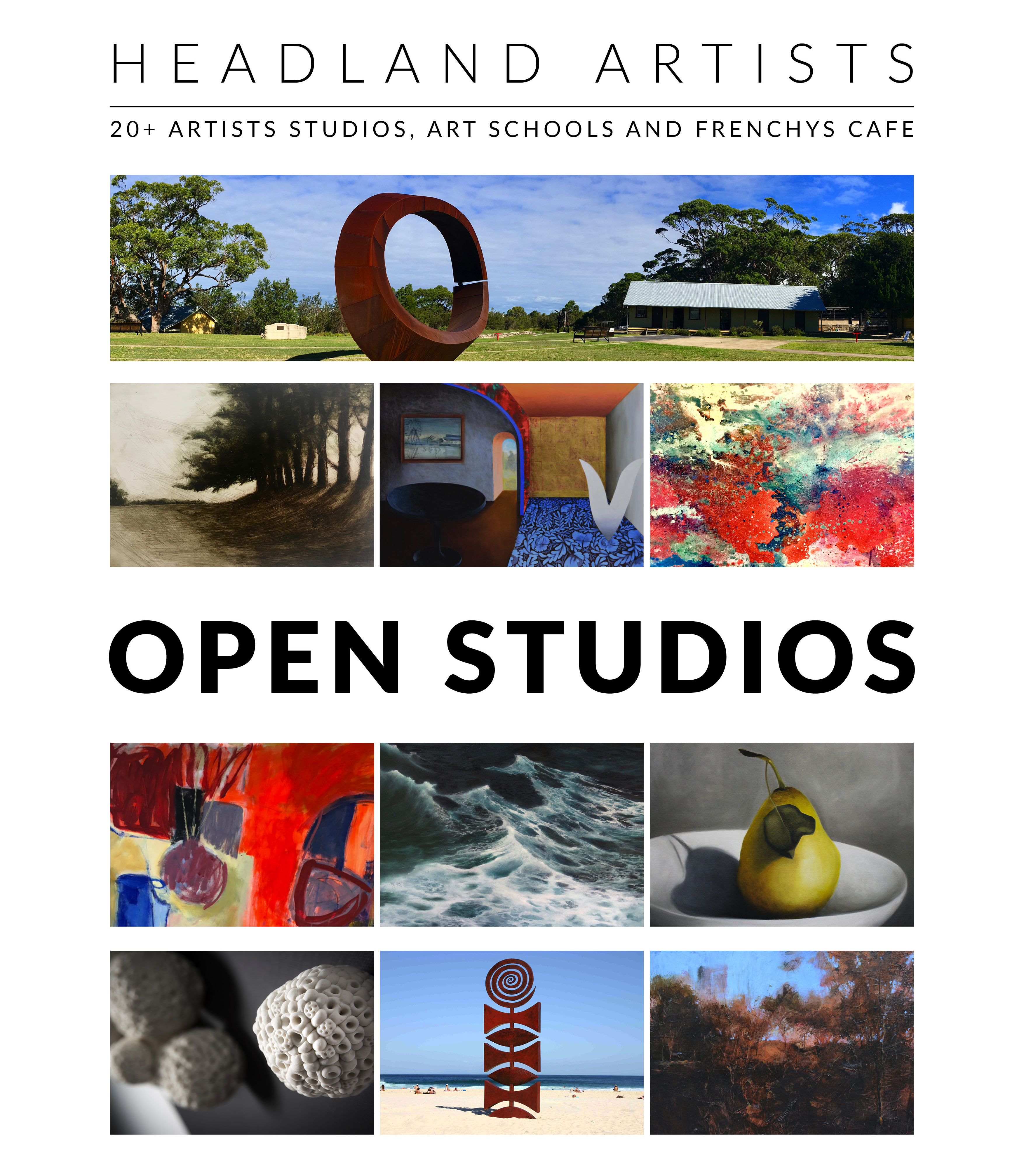 HA Open Studios MAY 2019 poster - mu ceramics studio gallery